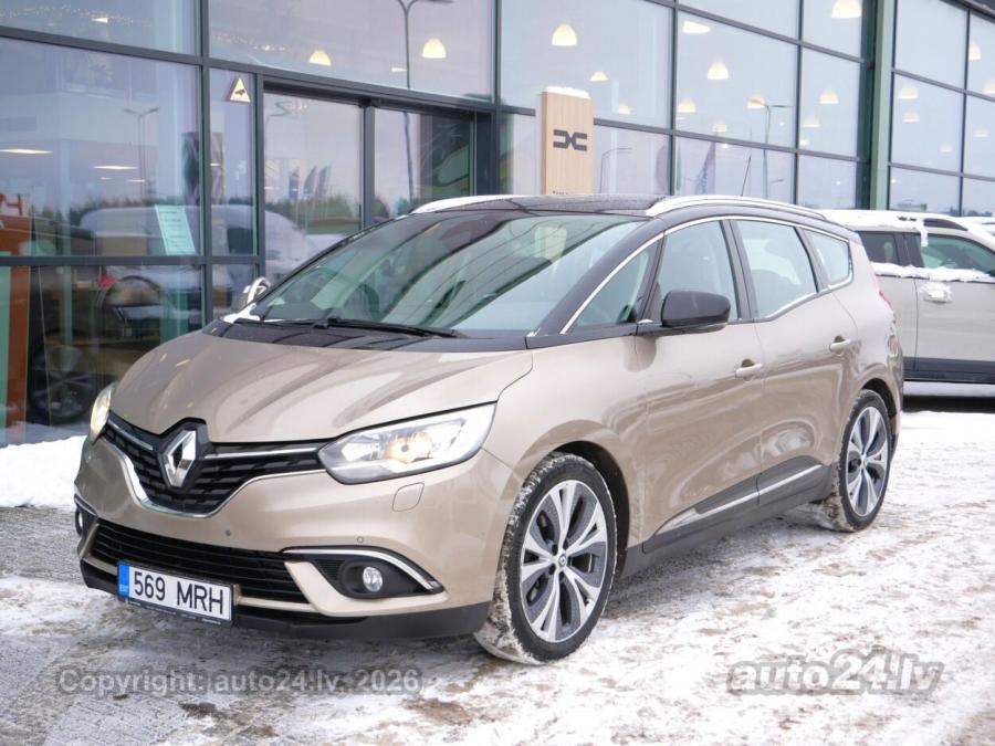 Beige Renault Scenic 2017 in Tallinn, with an engine capacity of 1.50 L and mileage of 236 thousand km for 10990 €, photo 6 on AUTOMOTO.COM.LV