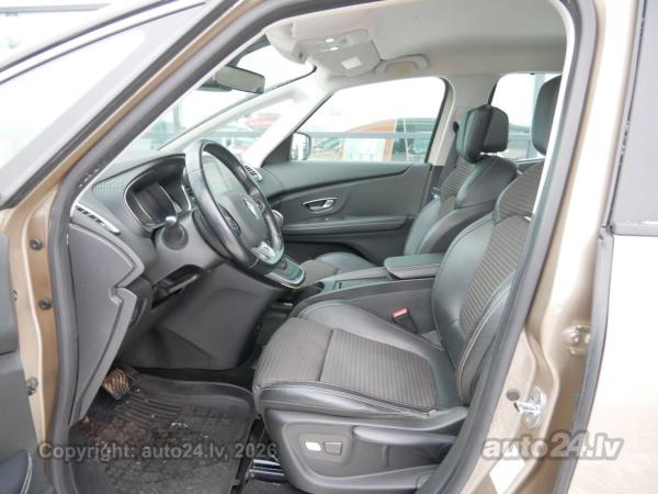 Smilšu krāsa Renault Scenic 2017 Tallina, ar dzinēja tilpumu 1.50 L un nobraukumu 236 tūkst. km par 10990 €, foto 8 vietnē AUTOMOTO.COM.LV