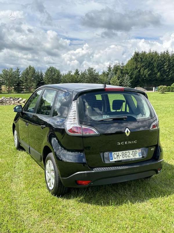 Melns Renault Scenic 2012 Tauragė, ar dzinēja tilpumu 1.46 L un nobraukumu 215 tūkst. km par 2450 €, foto 6 vietnē AUTOMOTO.COM.LV