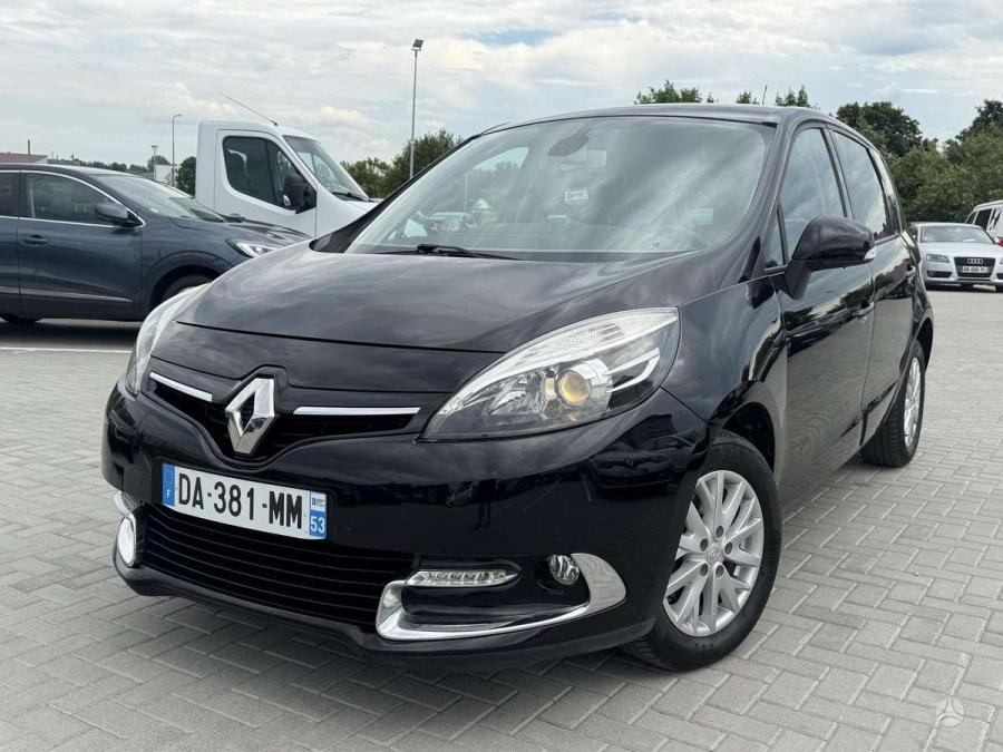 Black Renault Scenic 2013 in Taurage, with an engine capacity of 1.47 L and mileage of 205 thousand km for 3900 €, photo 1 on AUTOMOTO.COM.LV