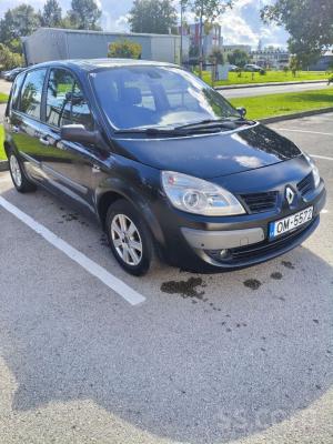 Renault Scenic 2007 in Riga on AUTOMOTO.COM.LV Black Renault Scenic 2007 in Riga, with an engine capacity of 1.50 L and mileage of 177 thousand km for 3300 €, photo 1 on AUTOMOTO.COM.LV