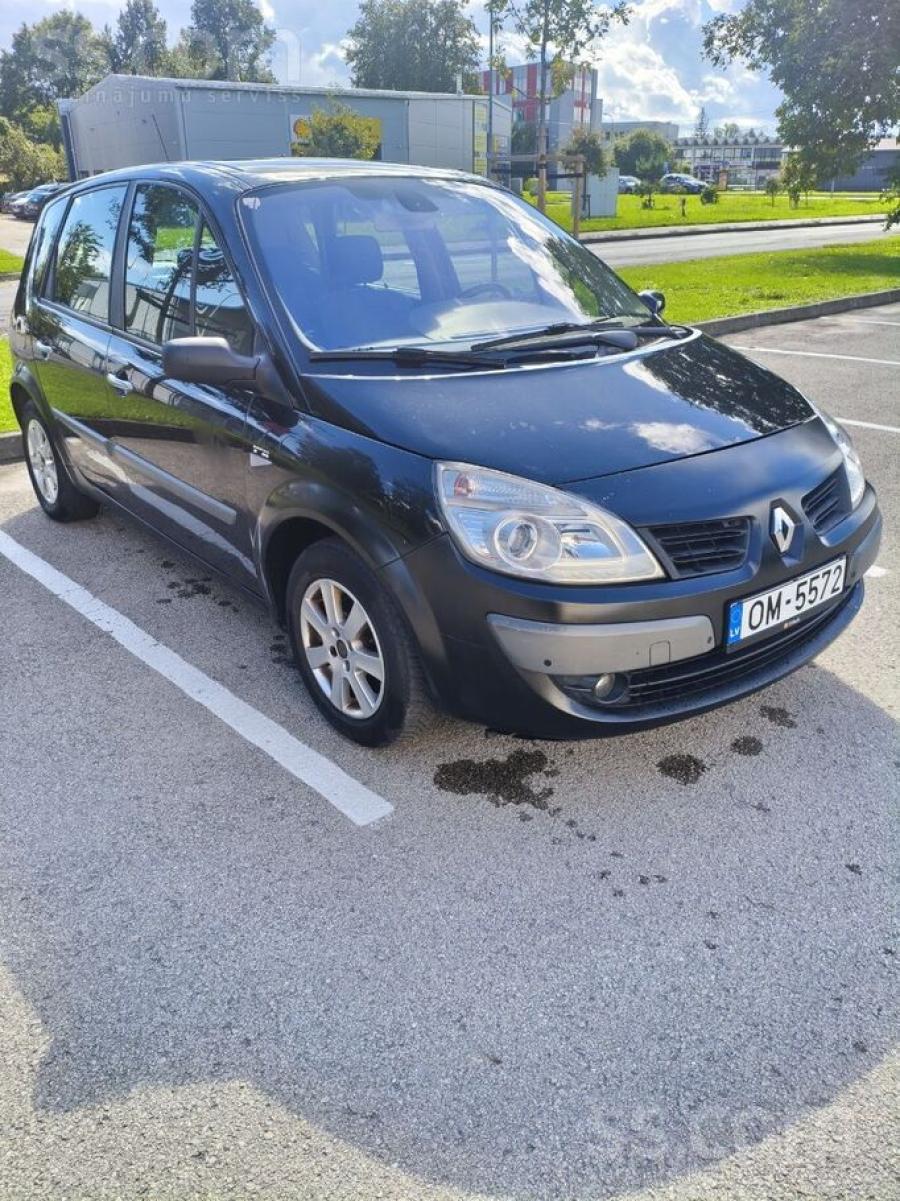 Melns Renault Scenic 2007 Rīga, ar dzinēja tilpumu 1.50 L un nobraukumu 177 tūkst. km par 3300 €, foto 1 vietnē AUTOMOTO.COM.LV