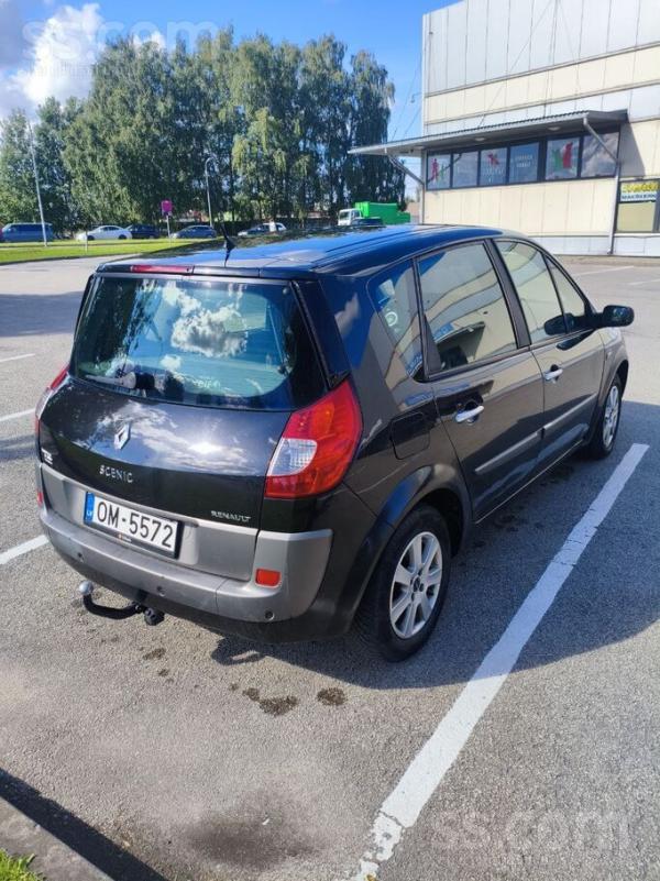 Melns Renault Scenic 2007 Rīga, ar dzinēja tilpumu 1.50 L un nobraukumu 177 tūkst. km par 3300 €, foto 6 vietnē AUTOMOTO.COM.LV