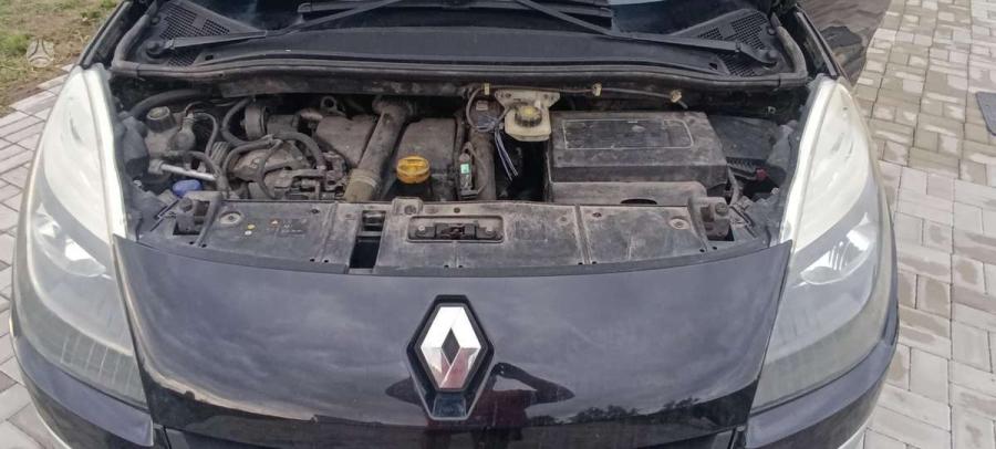Melns Renault Scenic 2011 Viļņa, ar dzinēja tilpumu 1.46 L un nobraukumu 219 tūkst. km par 2600 €, foto 10 vietnē AUTOMOTO.COM.LV