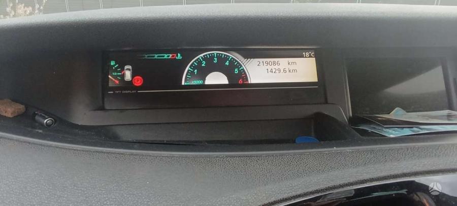 Melns Renault Scenic 2011 Viļņa, ar dzinēja tilpumu 1.46 L un nobraukumu 219 tūkst. km par 2600 €, foto 11 vietnē AUTOMOTO.COM.LV