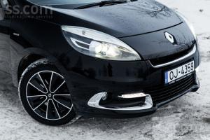 Melns Renault Scenic 2012 Jelgava, ar dzinēja tilpumu 1.60 L un nobraukumu 220 tūkst. km par 4450 €, foto  vietnē AUTOMOTO.COM.LV