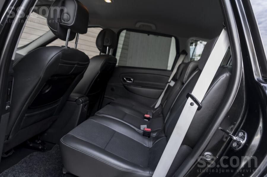 Melns Renault Scenic 2012 Jelgava, ar dzinēja tilpumu 1.60 L un nobraukumu 220 tūkst. km par 4450 €, foto 19 vietnē AUTOMOTO.COM.LV