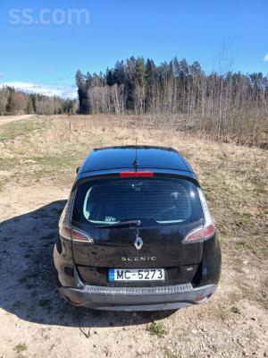 Black Renault Scenic 2012 in Riga, with an engine capacity of 1.60 L and mileage of 272 thousand km for 1995 €, photo 6 on AUTOMOTO.COM.LV