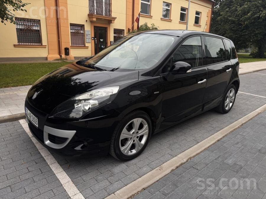Черный Рено Сценик 2012 в Рига, объемом двигателя 1.90 л и пробегом 215 тыс. км за 3800 €, фото 3 на AUTOMOTO.COM.LV