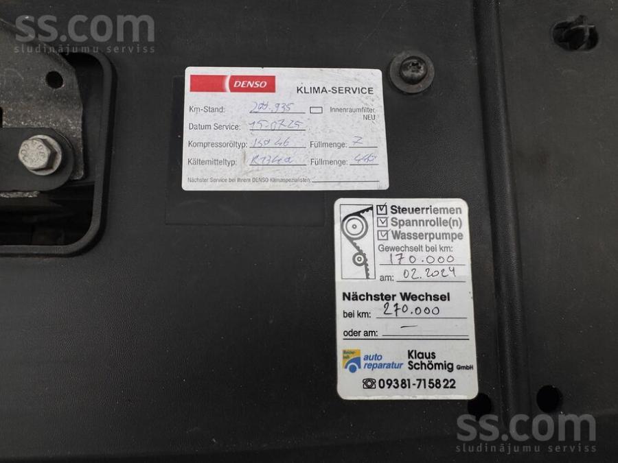 Черный Рено Сценик 2012 в Рига, объемом двигателя 1.90 л и пробегом 215 тыс. км за 3800 €, фото 32 на AUTOMOTO.COM.LV