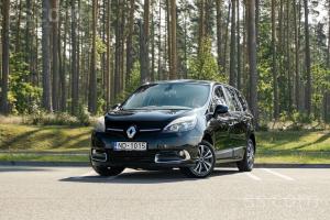 Black Renault Scenic 2013 in Riga, with an engine capacity of 1.50 L and mileage of 331 thousand km for 3490 €, photo 1 on AUTOMOTO.COM.LV