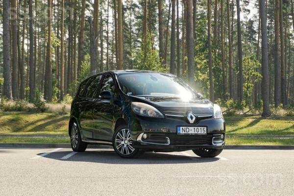Black Renault Scenic 2013 in Riga, with an engine capacity of 1.50 L and mileage of 331 thousand km for 3490 €, photo 2 on AUTOMOTO.COM.LV