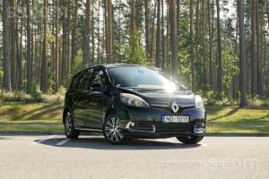 Black Renault Scenic 2013 in Riga, with an engine capacity of 1.50 L and mileage of 331 thousand km for 3490 €, photo 2 on AUTOMOTO.COM.LV
