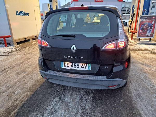 Melns Renault Scenic 2014 Tauragė, ar dzinēja tilpumu 1.50 L un nobraukumu 224 tūkst. km par 3950 €, foto 4 vietnē AUTOMOTO.COM.LV