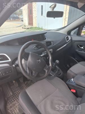 Black Renault Scenic 2016 in Jelgava, with an engine capacity of 1.50 L and mileage of 0 thousand km for 2500 €, photo 3 on AUTOMOTO.COM.LV