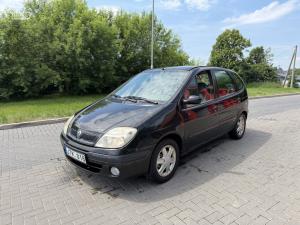 Melns Renault Scenic 2002 Ukmergė, ar dzinēja tilpumu 1.90 L un nobraukumu 300 tūkst. km par 700 €, foto  vietnē AUTOMOTO.COM.LV