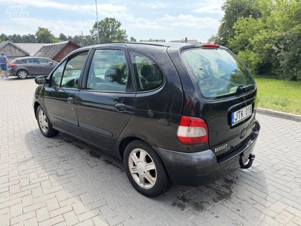Melns Renault Scenic 2002 Ukmergė, ar dzinēja tilpumu 1.90 L un nobraukumu 300 tūkst. km par 700 €, foto 3 vietnē AUTOMOTO.COM.LV