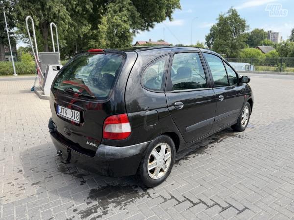 Melns Renault Scenic 2002 Ukmergė, ar dzinēja tilpumu 1.90 L un nobraukumu 300 tūkst. km par 700 €, foto 5 vietnē AUTOMOTO.COM.LV