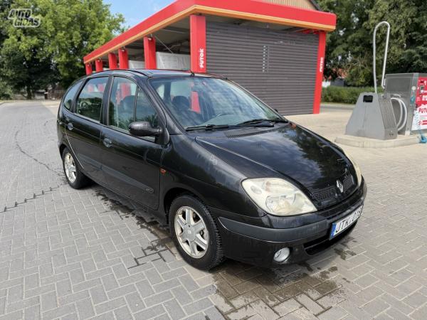 Melns Renault Scenic 2002 Ukmergė, ar dzinēja tilpumu 1.90 L un nobraukumu 300 tūkst. km par 700 €, foto 7 vietnē AUTOMOTO.COM.LV