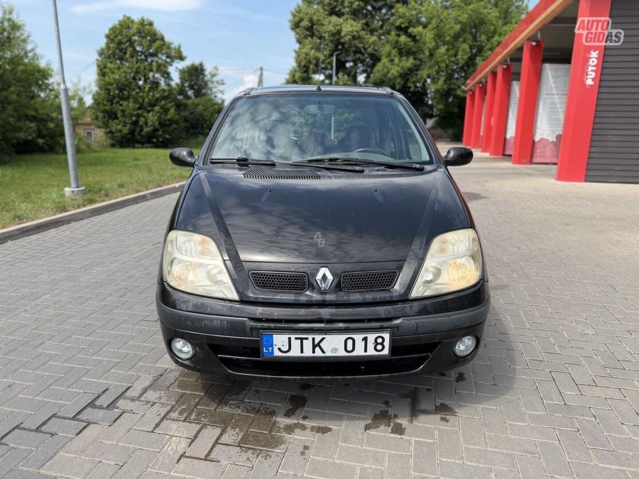 Melns Renault Scenic 2002 Ukmergė, ar dzinēja tilpumu 1.90 L un nobraukumu 300 tūkst. km par 700 €, foto 9 vietnē AUTOMOTO.COM.LV