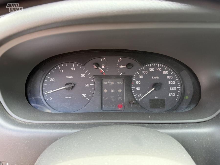 Melns Renault Scenic 2002 Ukmergė, ar dzinēja tilpumu 1.90 L un nobraukumu 300 tūkst. km par 700 €, foto 11 vietnē AUTOMOTO.COM.LV
