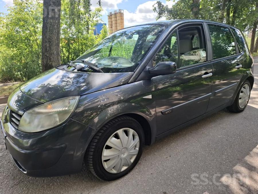 Melns Renault Scenic 2006 Daugavpils, ar dzinēja tilpumu 1.50 L un nobraukumu 335 tūkst. km par 950 €, foto 1 vietnē AUTOMOTO.COM.LV