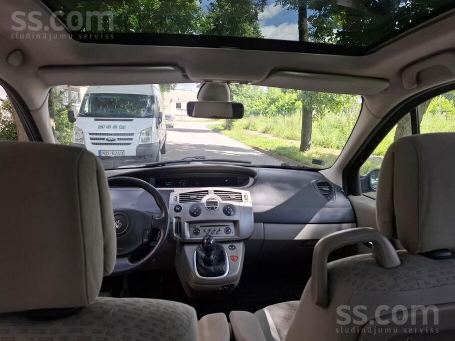 Melns Renault Scenic 2006 Daugavpils, ar dzinēja tilpumu 1.50 L un nobraukumu 335 tūkst. km par 950 €, foto 7 vietnē AUTOMOTO.COM.LV