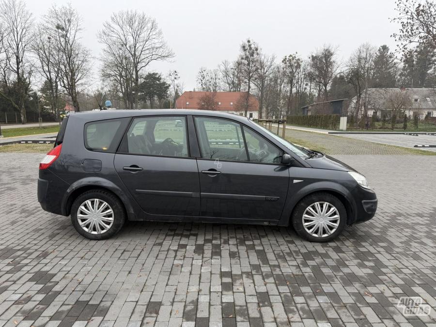 Black Renault Scenic 2006 in Kaunas, with an engine capacity of 1.90 L and mileage of 265 thousand km for 899 €, photo 2 on AUTOMOTO.COM.LV