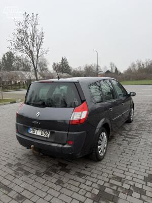 Black Renault Scenic 2006 in Kaunas, with an engine capacity of 1.90 L and mileage of 265 thousand km for 899 €, photo 6 on AUTOMOTO.COM.LV