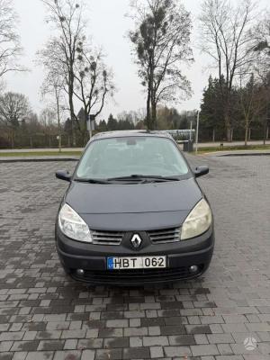 Melns Renault Scenic 2006 Kauņa, ar dzinēja tilpumu 1.90 L un nobraukumu 265 tūkst. km par 840 €, foto 3 vietnē AUTOMOTO.COM.LV