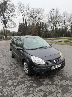 Melns Renault Scenic 2006 Kauņa, ar dzinēja tilpumu 1.90 L un nobraukumu 265 tūkst. km par 840 €, foto 8 vietnē AUTOMOTO.COM.LV