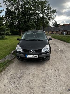 Black Renault Scenic 2006 in Jelgava, with an engine capacity of 1.90 L and mileage of 350 thousand km for 1000 €, photo  on AUTOMOTO.COM.LV
