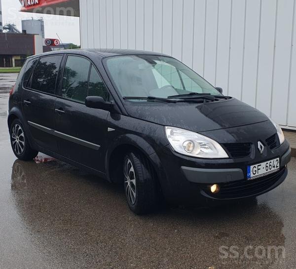 Melns Renault Scenic 2006 Jelgava, ar dzinēja tilpumu 1.90 L un nobraukumu 346 tūkst. km par 1250 €, foto 1 vietnē AUTOMOTO.COM.LV