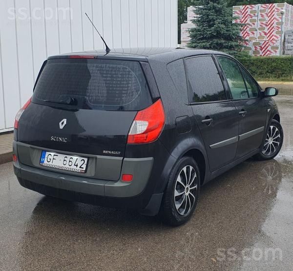 Melns Renault Scenic 2006 Jelgava, ar dzinēja tilpumu 1.90 L un nobraukumu 346 tūkst. km par 1250 €, foto 2 vietnē AUTOMOTO.COM.LV