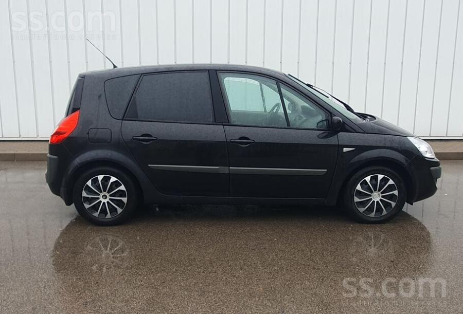 Melns Renault Scenic 2006 Jelgava, ar dzinēja tilpumu 1.90 L un nobraukumu 346 tūkst. km par 1250 €, foto 6 vietnē AUTOMOTO.COM.LV