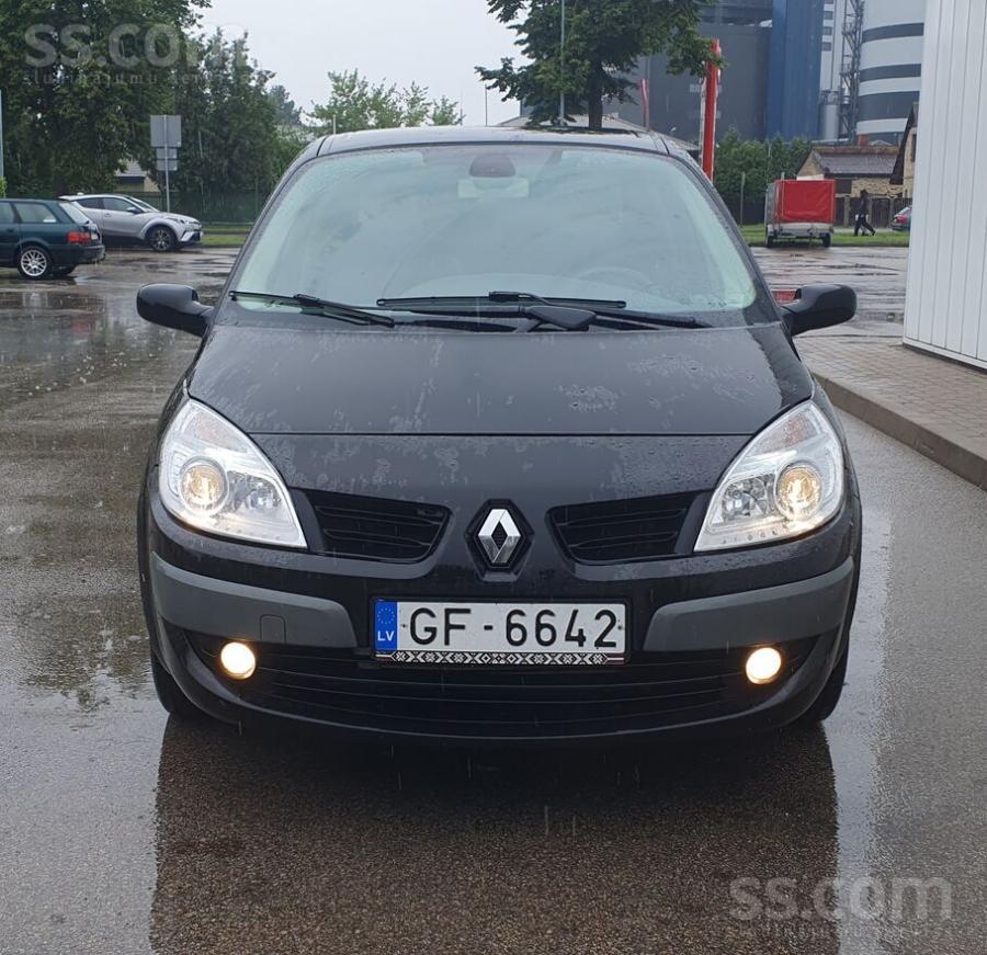 Melns Renault Scenic 2006 Jelgava, ar dzinēja tilpumu 1.90 L un nobraukumu 346 tūkst. km par 1250 €, foto 7 vietnē AUTOMOTO.COM.LV