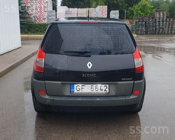Melns Renault Scenic 2006 Jelgava, ar dzinēja tilpumu 1.90 L un nobraukumu 346 tūkst. km par 1250 €, foto 7 vietnē AUTOMOTO.COM.LV