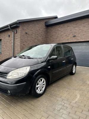 Melns Renault Scenic 2006 Viļņa, ar dzinēja tilpumu 1.46 L un nobraukumu 427 tūkst. km par 970 €, foto 5 vietnē AUTOMOTO.COM.LV
