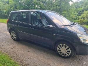 Черный Рено Сценик 2007 в Каунас, объемом двигателя 1.87 л и пробегом 352 тыс. км за 1200 €, фото 4 на AUTOMOTO.COM.LV