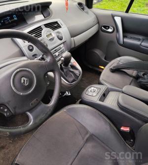 Melns Renault Scenic 2008 Jelgava, ar dzinēja tilpumu 1.90 L un nobraukumu 266 tūkst. km par 800 €, foto 8 vietnē AUTOMOTO.COM.LV