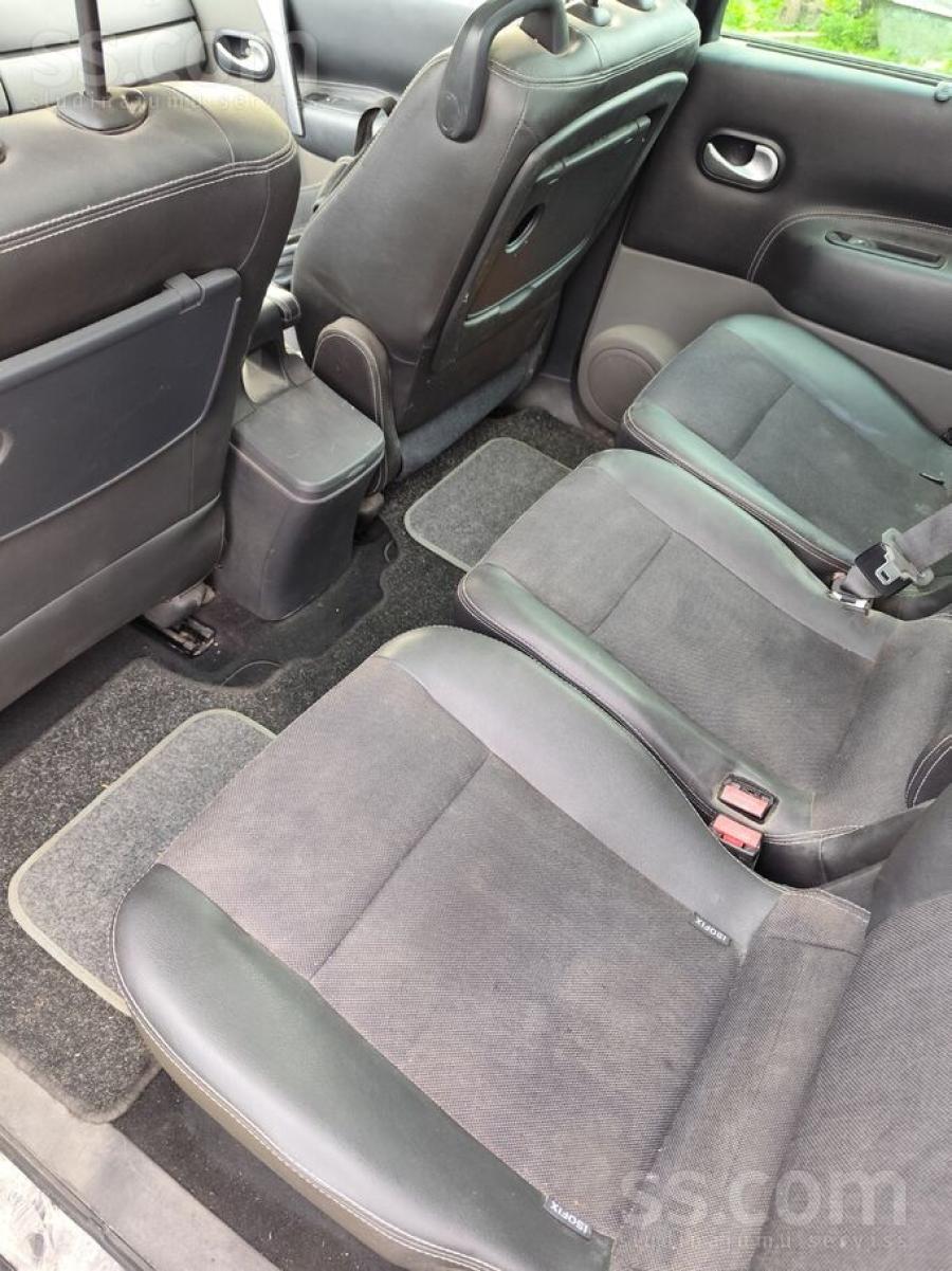 Melns Renault Scenic 2008 Jelgava, ar dzinēja tilpumu 1.90 L un nobraukumu 266 tūkst. km par 800 €, foto 10 vietnē AUTOMOTO.COM.LV