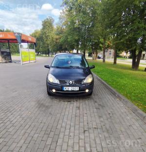 Черный Рено Сценик 2008 в Елгава, объемом двигателя 1.90 л и пробегом 266 тыс. км за 800 €, фото  на AUTOMOTO.COM.LV