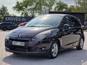Black Renault Scenic 2009 in Siauliai, with an engine capacity of 1.46 L and mileage of 310 thousand km for 2950 €, photo 9 on AUTOMOTO.COM.LV