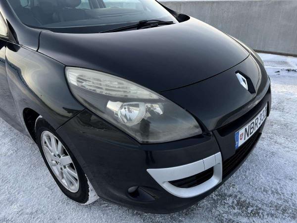 Black Renault Scenic 2009 in Vilnius, with an engine capacity of 1.87 L and mileage of 293 thousand km for 3500 €, photo 6 on AUTOMOTO.COM.LV