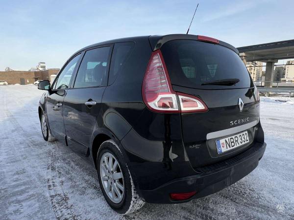 Melns Renault Scenic 2009 Viļņa, ar dzinēja tilpumu 1.87 L un nobraukumu 293 tūkst. km par 3300 €, foto 3 vietnē AUTOMOTO.COM.LV