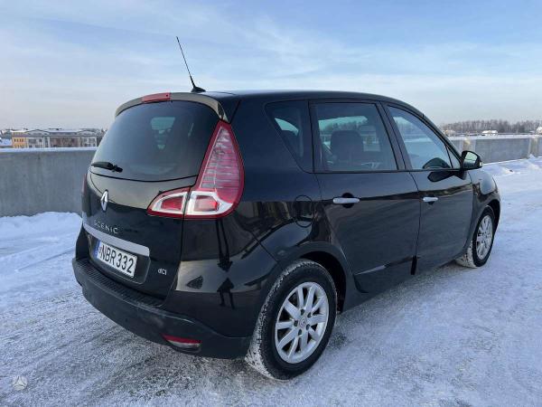 Melns Renault Scenic 2009 Viļņa, ar dzinēja tilpumu 1.87 L un nobraukumu 293 tūkst. km par 3300 €, foto 6 vietnē AUTOMOTO.COM.LV