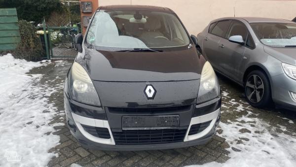 Black Renault Scenic 2009 in Vilkaviskis, with an engine capacity of 1.90 L and mileage of 248 thousand km for 2550 €, photo 2 on AUTOMOTO.COM.LV