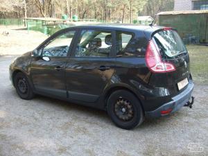 Black Renault Scenic 2009 in Druskininkai, with an engine capacity of 1.40 L and mileage of 202 thousand km for 2300 €, photo 3 on AUTOMOTO.COM.LV