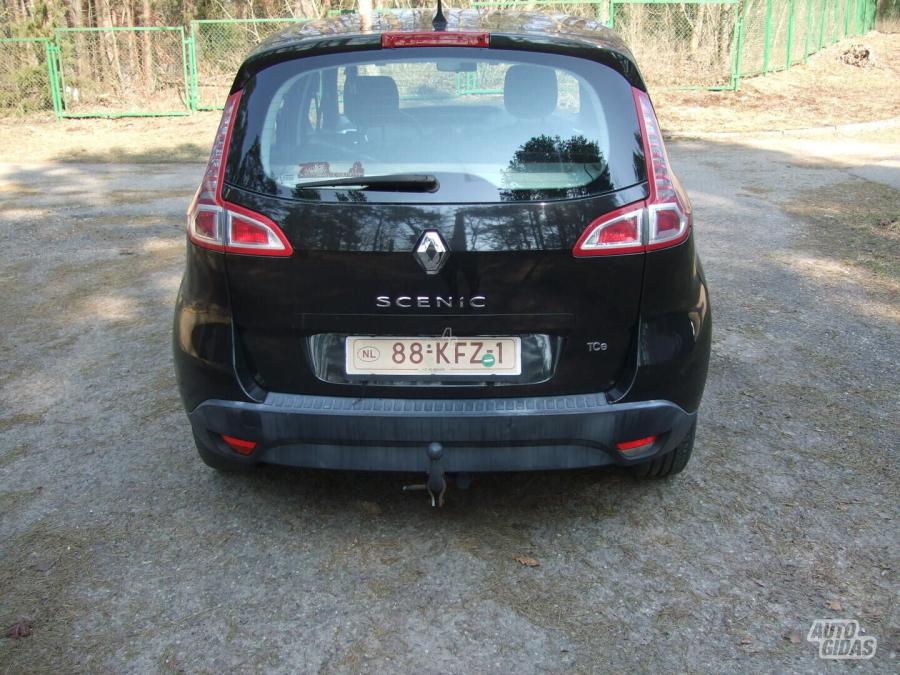 Black Renault Scenic 2009 in Druskininkai, with an engine capacity of 1.40 L and mileage of 202 thousand km for 2300 €, photo 5 on AUTOMOTO.COM.LV