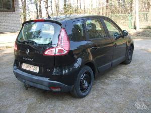 Black Renault Scenic 2009 in Druskininkai, with an engine capacity of 1.40 L and mileage of 202 thousand km for 2300 €, photo 6 on AUTOMOTO.COM.LV